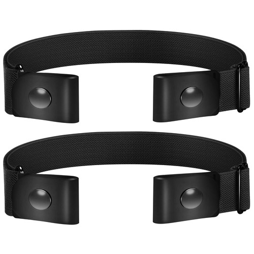 Belts for Women,Men Buckle Free Elastic Belt Invisible,Buckle Stretch ...