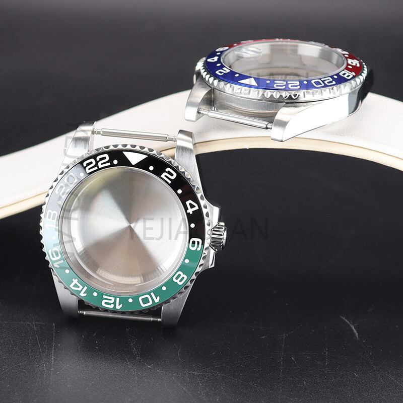 40mm Watch Cases Two Color Ceramic Bezel Fit Nh35 Eta 2824 Miyota 8215 ...