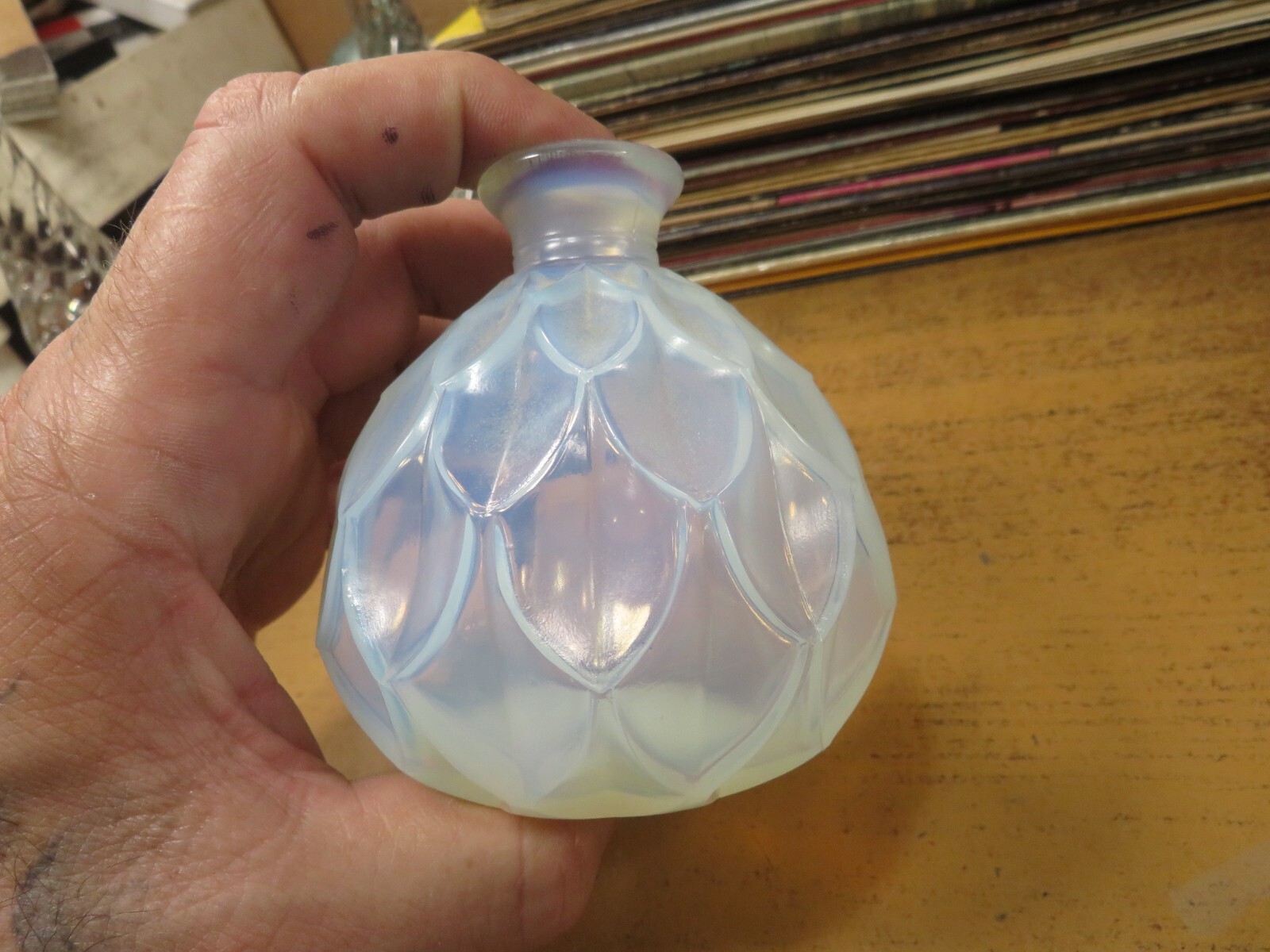 Antique Sabino Perfume Bottle/Opalescent Glass/Art Deco/France | eBay