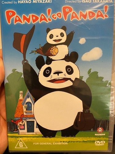 Panda Go Panda NEW/sealed region 4 DVD (1972 animated / anime movie ...