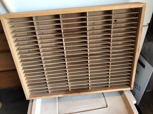 2)VTG NAPA VALLEY 100 Cassette Tape Holder Wood Wall Display Rack ...