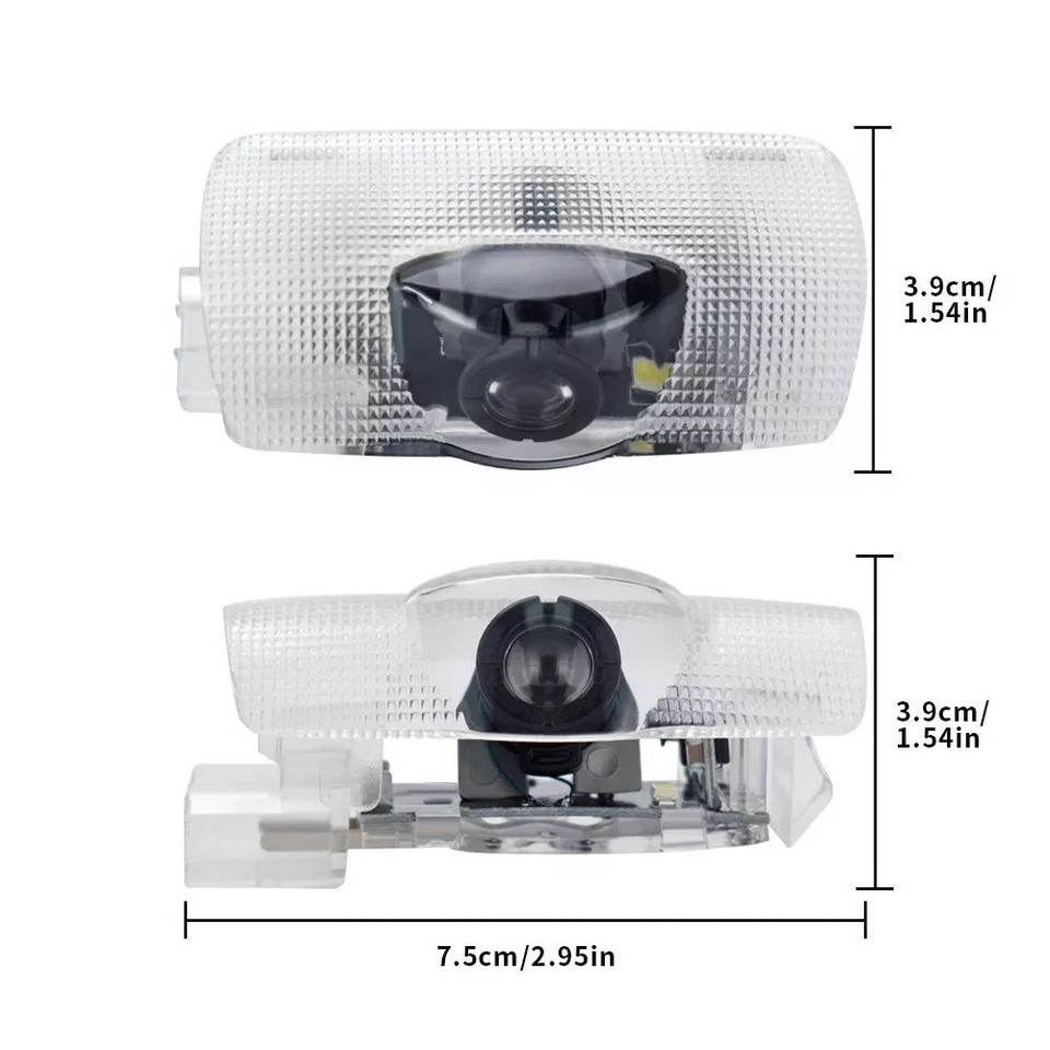 4Pcs LED HD Door Puddle Courtesy Ghost Shadow Lights For Lexus ES GS GX ...