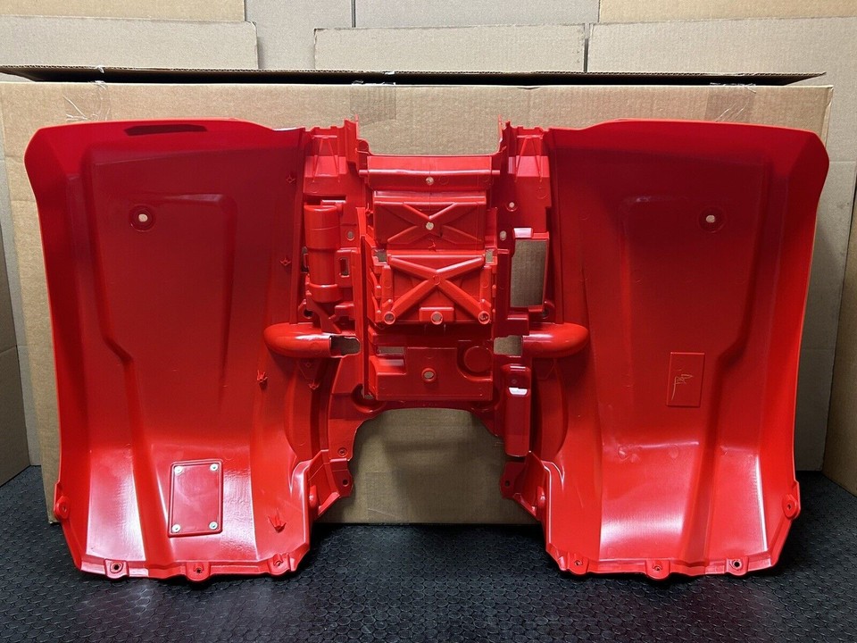 14-25 Honda Rubicon Rancher 420 Rear Fender Red Plastic TRX420 | eBay
