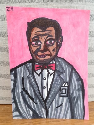 Drawing Pee-Wee Herman Paul Rubens Neca Ultimate Haulathon Art Toony | eBay