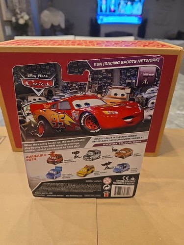 Disney Pixar Cars Deluxe Nelson Blindspot Racing Sports Network | eBay
