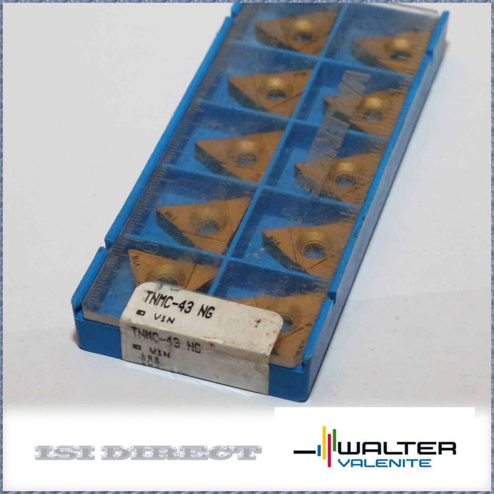TNMC 43 NG V1N VALENITE *** 10 INSERTS *** FACTORY PACK *** | eBay