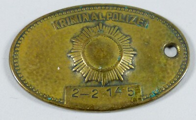 original alte DDR Kripo Marke Sachsen 2-2145 (b11) | eBay.de