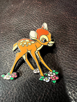 Disney Pin 29035 Bambi & Thumper on Flowers 2 Pin Set Bambi Only 2001 ...
