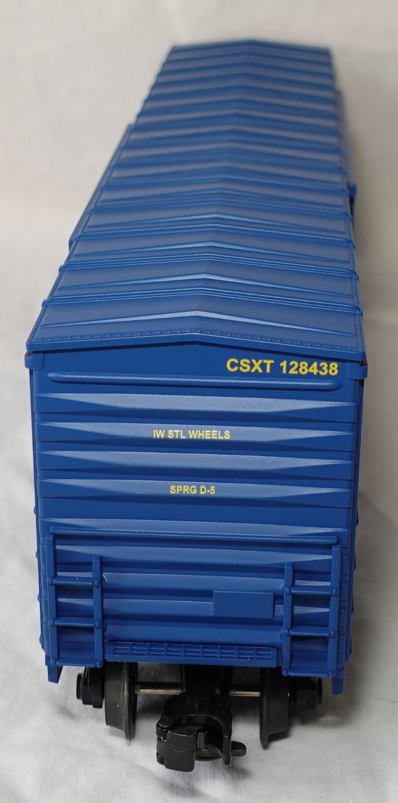 CSX 50’ Waffle Side Box Car 3 rails échelle O MTH | eBay