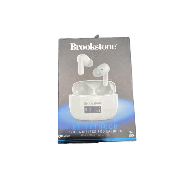 Brookstone Elite Touch True Wireless Earbuds White BSTWS23WH for sale ...
