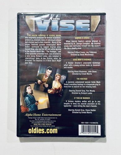 The Vise: Volume 1 (DVD, 1954) for sale online | eBay