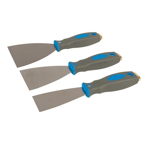 3Pk Scraper Set | Decorators Wallpaper Paint Putty Filling Filler Knife ...