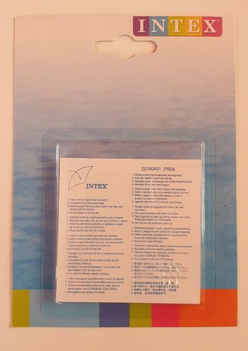 Intex Inflatables Paddling Pool Repair Kit Patches Hot Tub Pool ...