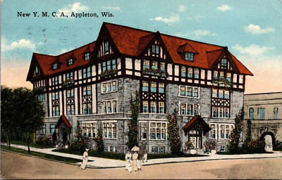 Postcard New YMCA Appleton Wisconsin 1915 | eBay
