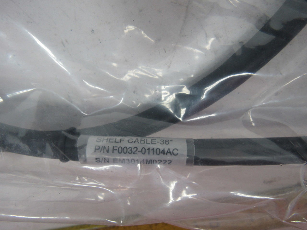 Dematic F0032-01104AC Shelf Pic Director Cable Assembly 1M Long 36" for ...