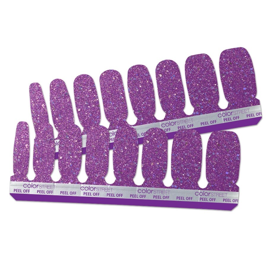 ☃️🎄HOLIDAYS Color Street Christmas 100% Nail Polish Strip Glitter ...