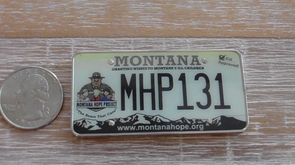 Montana Highway Patrol Car License Plate Challenge Coin #A382 | eBay