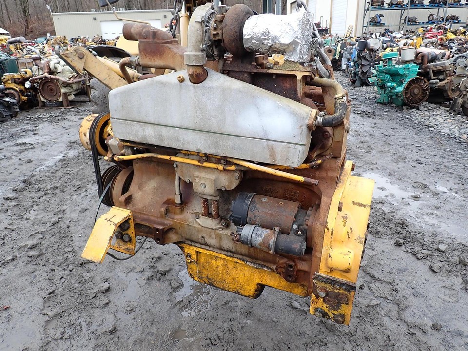 John Deere 6466AT Turbo Diesel Engine RUNS MINT! VIDEO! 790D 792 ...