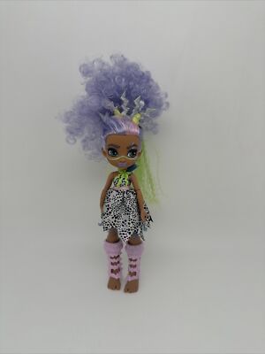 Cave Club Dolls Bashley Purple Hair Dressed 9In Prehistoric Fashion ...