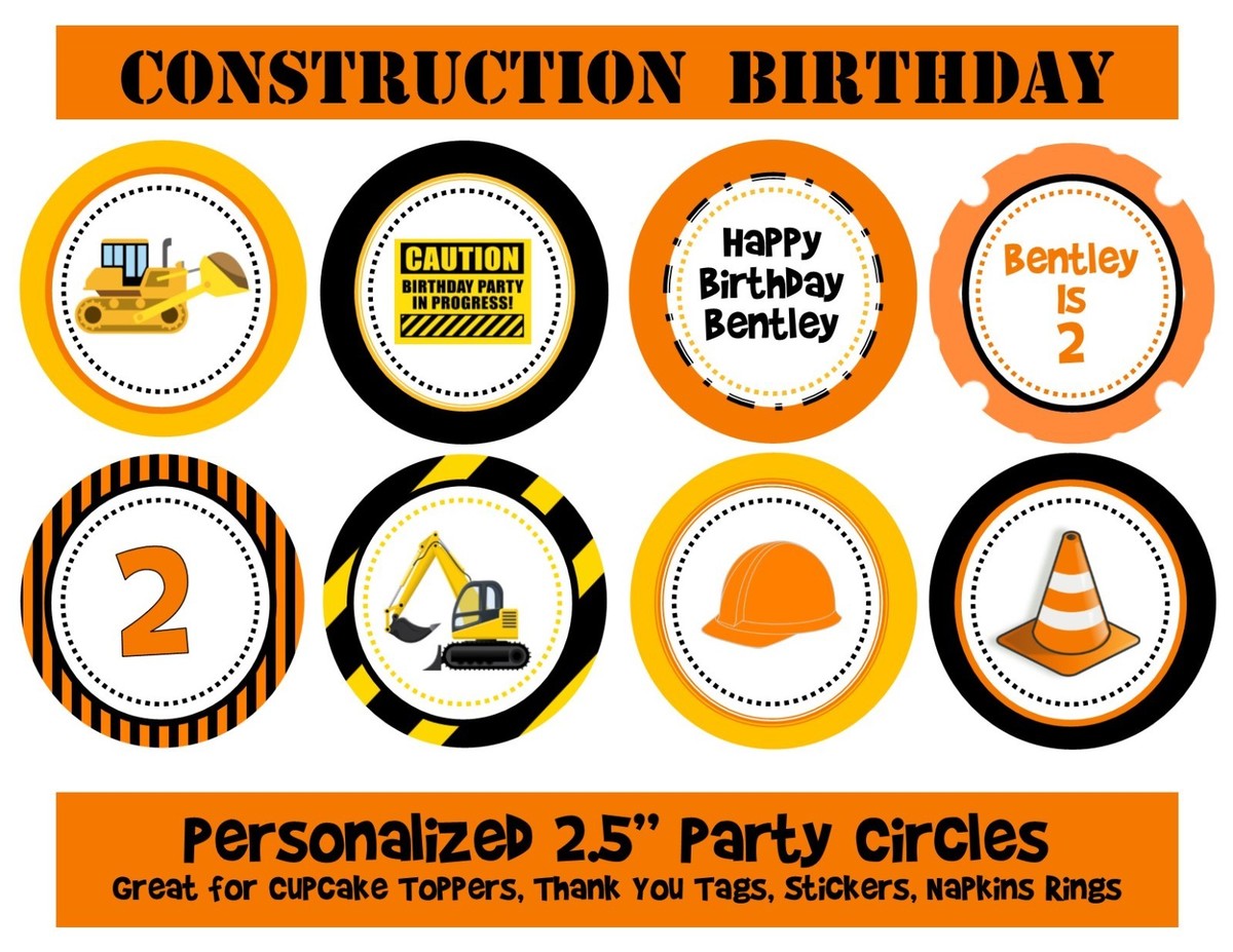 Construction Birthday Printables Free Construction Party Invitations