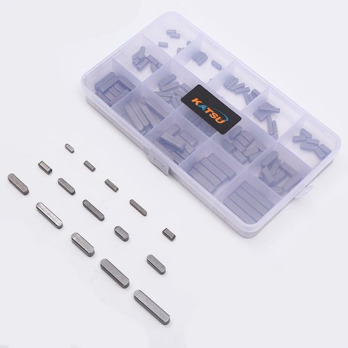 Motor Shaft Keys Set 140pcs Round Ended Parallel Drive Shaft 3MM - 6MM ...