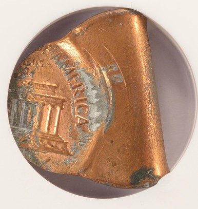 1985 1c Lincoln Cent Foldover Strike NGC MS65 RB | eBay