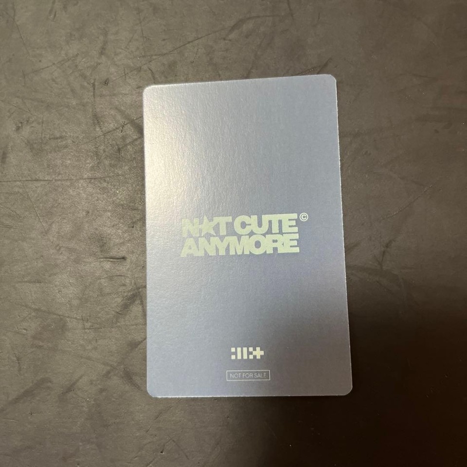 ILLIT WONHEE Photocard PC Photo card NOT CUTE ANYMORE TSUTAYA Lucky ...