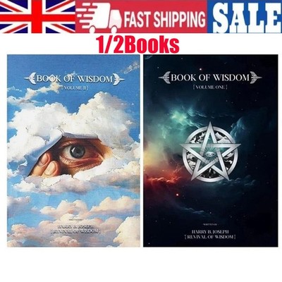 Book Of Wisdom Volume 1 & 2 by Harry B. Joseph Paperback 2Book ...