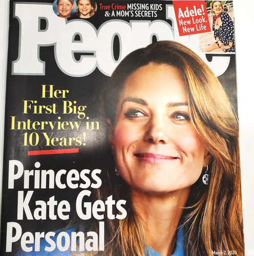 Read People Magazine 2020 Issues March 02 Princess Kate | eBay