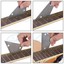 Stainless Steel Guitar Neck Notched Straight Edge & Fret Rocker ...