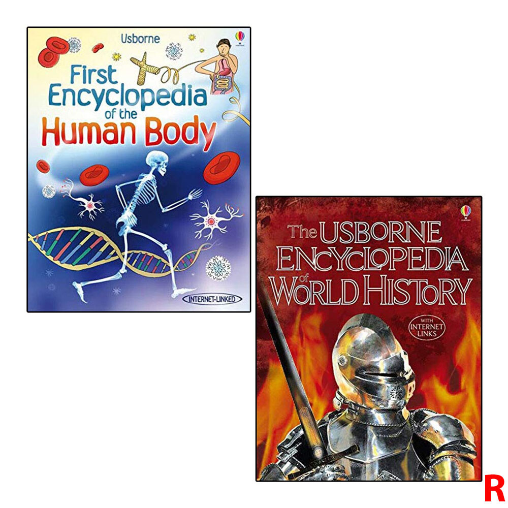 First Encyclopedia of the Human Body & Encyclopedia of World History 2 Books Set | eBay