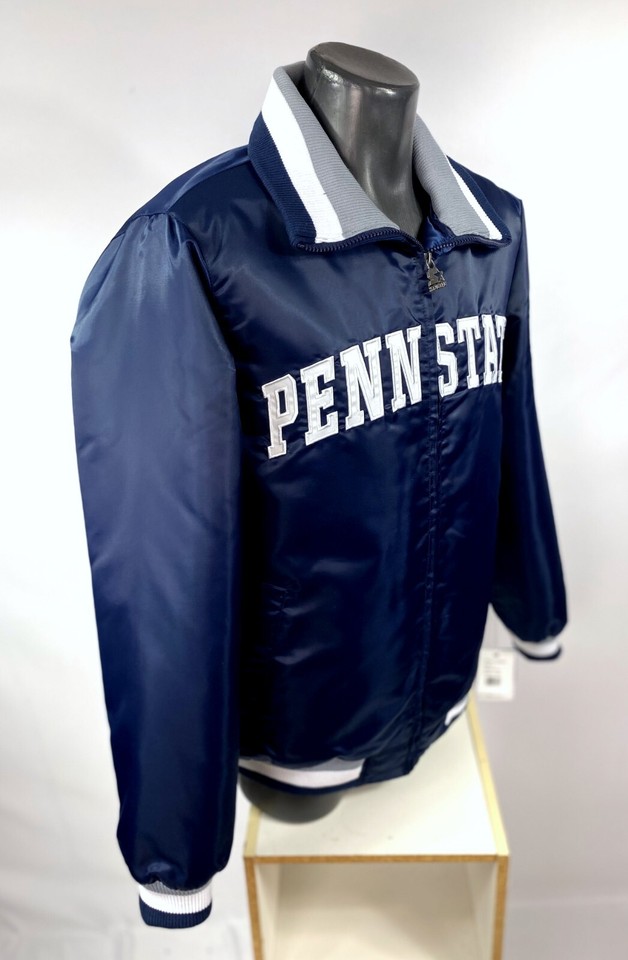 Penn State Jacket Nittany Lions Starter Full Zip Jacket BLUE M L XL 2X ...