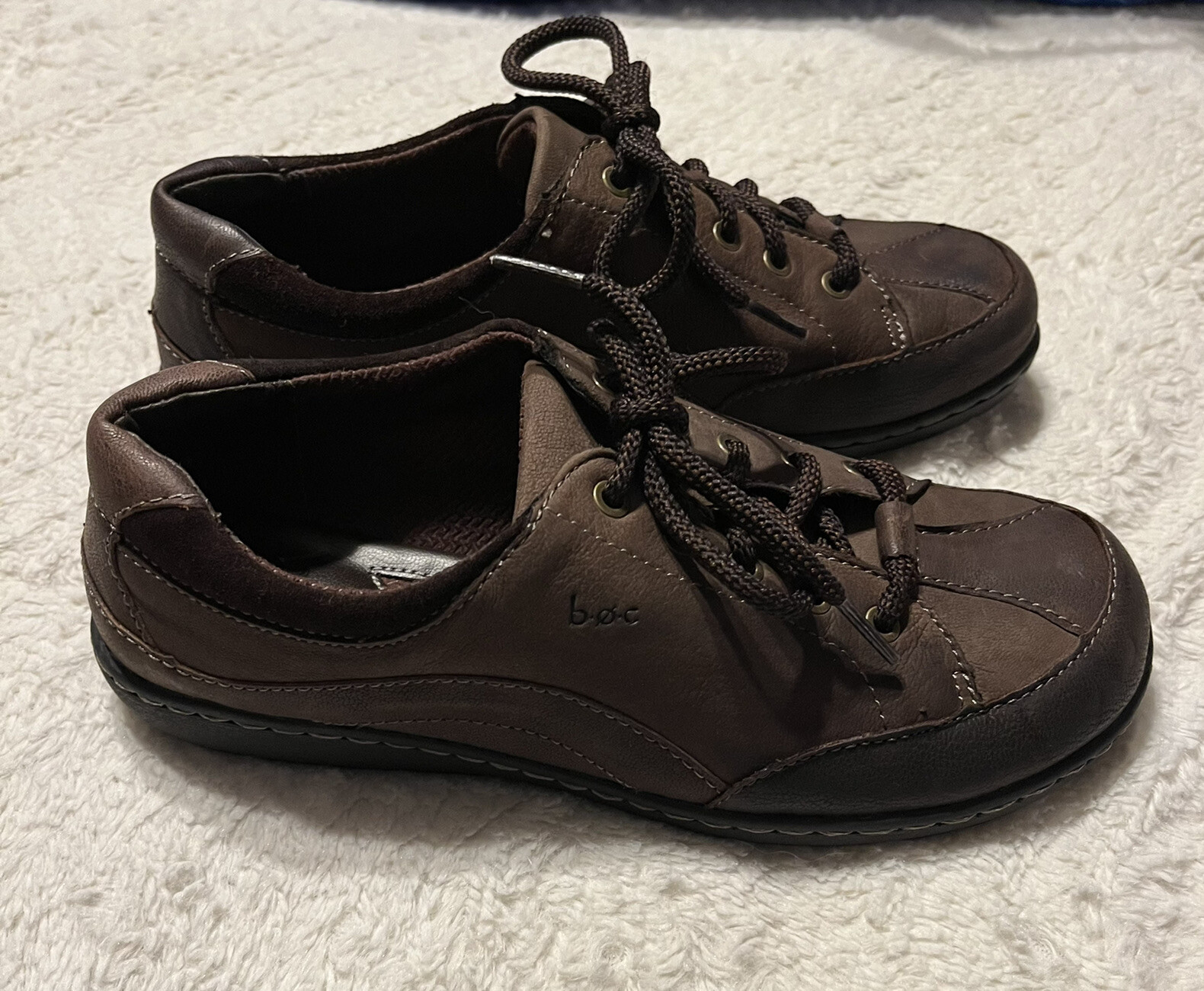 BOC Born Concept C96323 Brown Leather Oxford Shoe Wom… - Gem