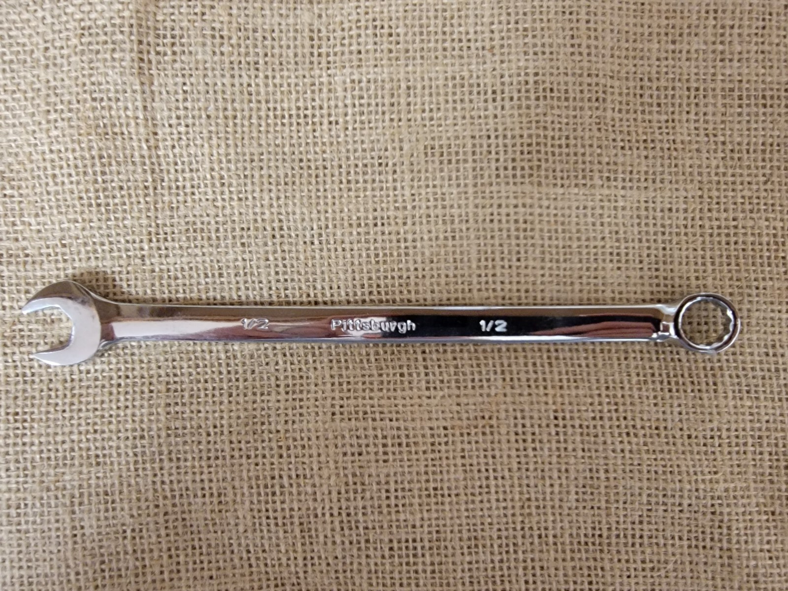 Pittsburgh Chrome Combination Standard 1/2 Inch Wrench - 12 Point | eBay