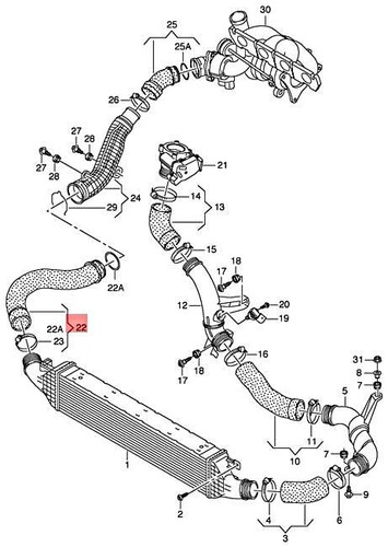 NEW AUDI Q3 84B 84G 8UB 8UG PRESSURE HOSE 5N0145832N 15-17 ORIGINAL | eBay