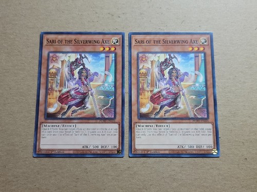 2x Sari of the Silverwing Axe - PHHY-EN026 - 1st Edition - YuGiOh-LP | eBay