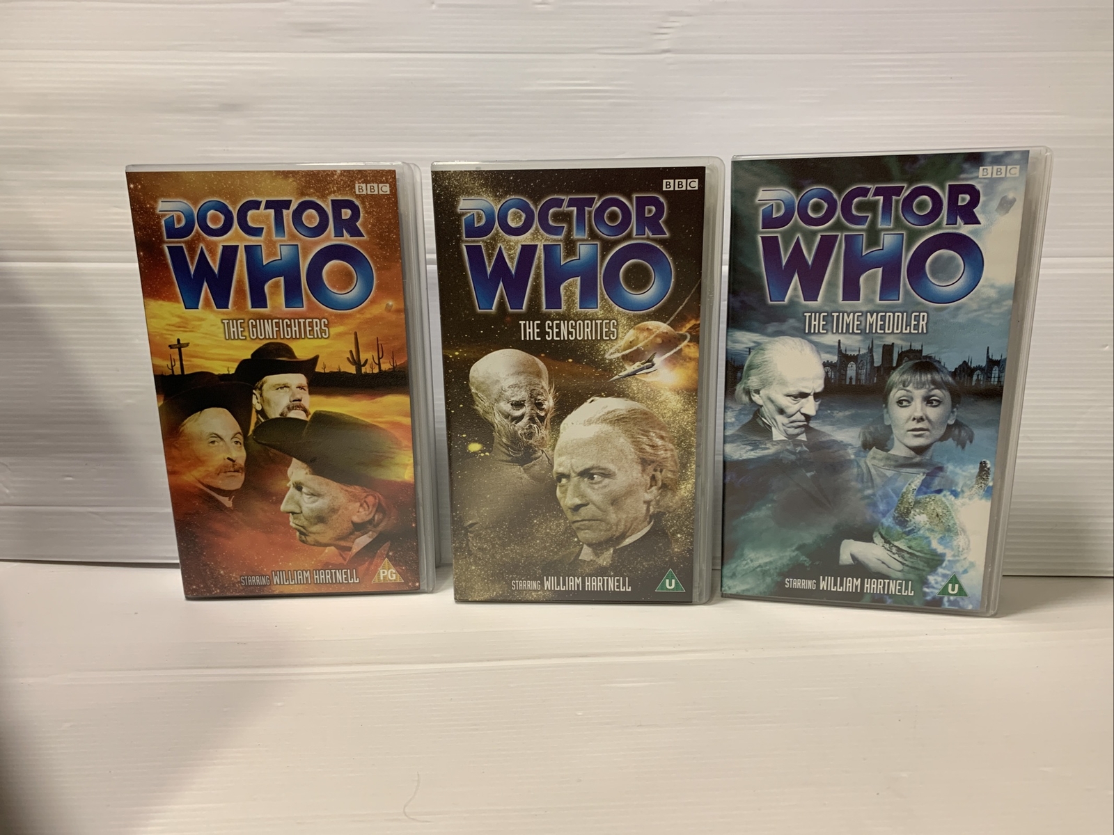 DOCTOR Dr WHO VHS The First Doctor Boxed Set | eBay UK