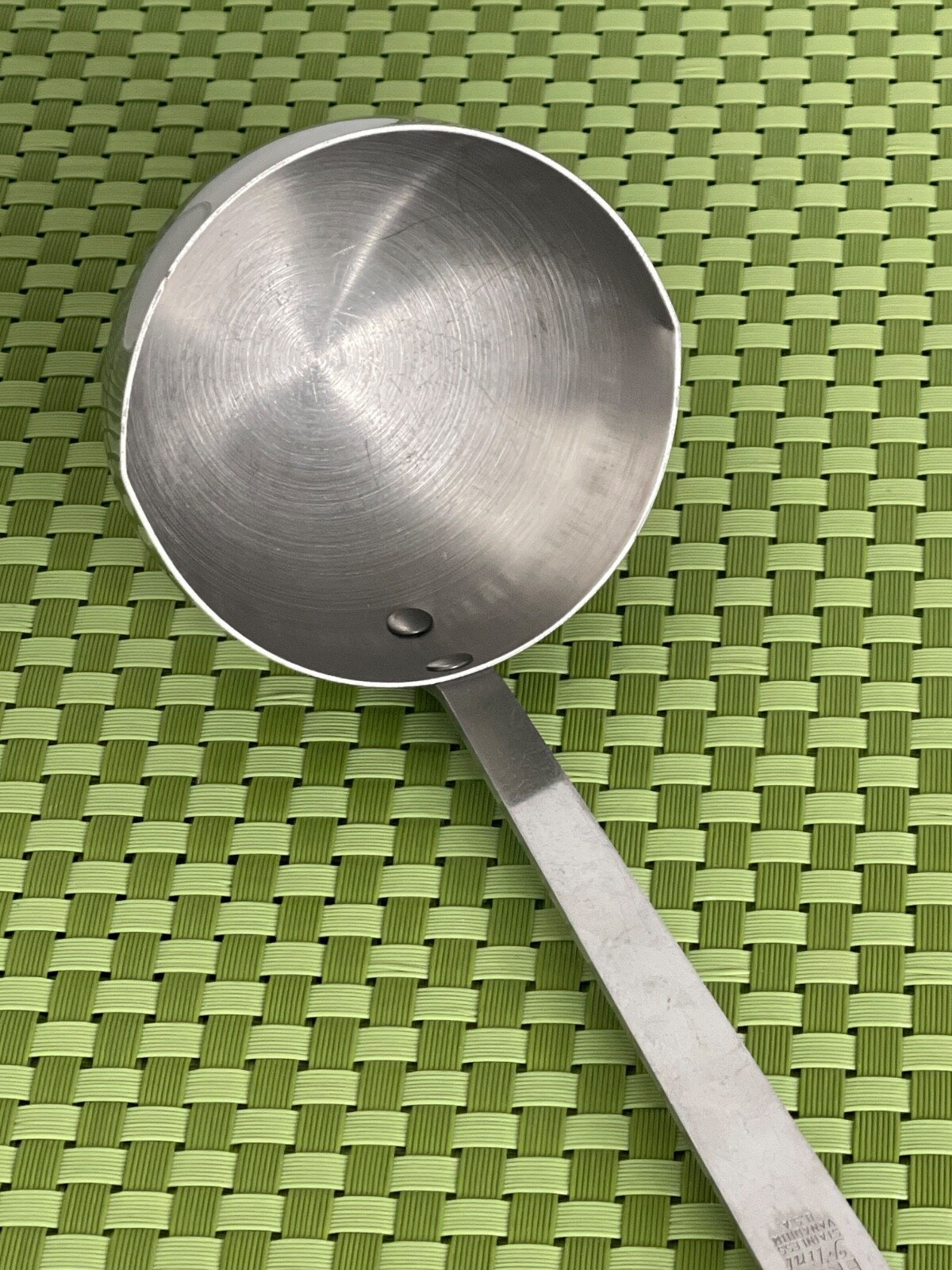 EKCO Flint Stainless Gravy Ladle Vanadium USA Kitchen Utensil Black ...