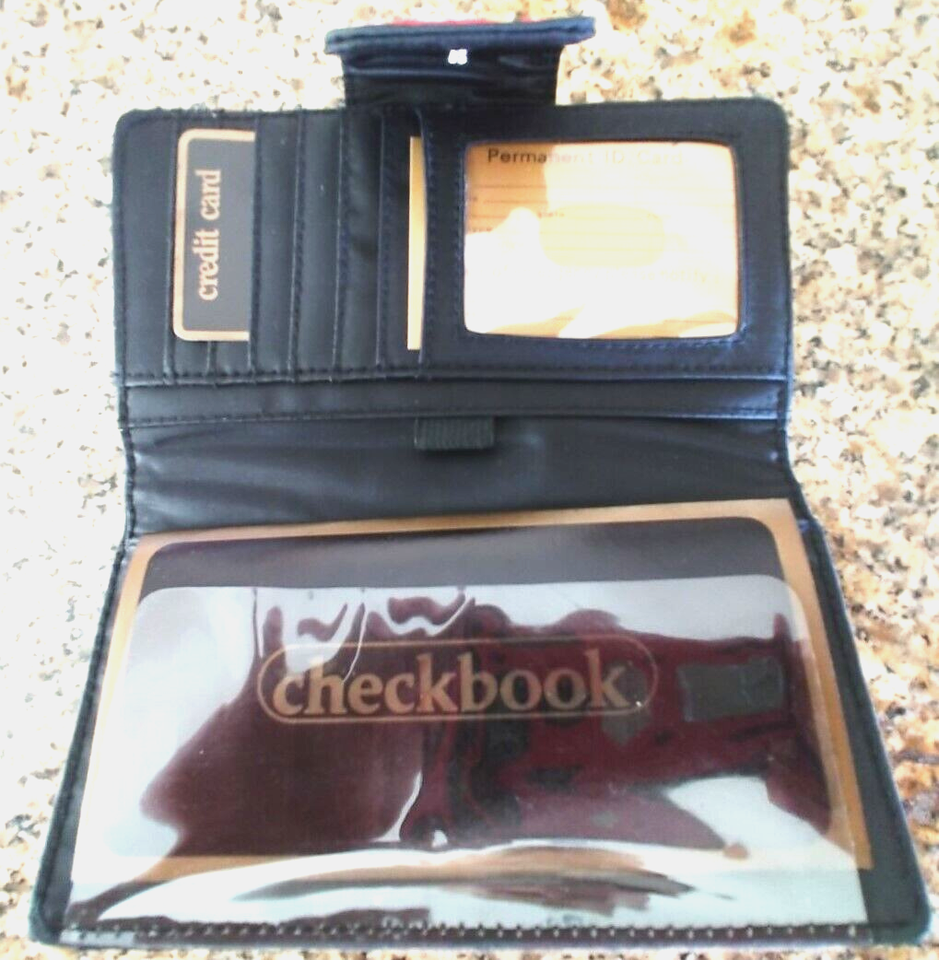 PROM Embroidered Wallet & Cosmetics Bag, Mirror, Lipstick Case Key Fob ...