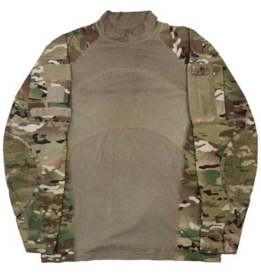 Large - US Army Round Neck OCP Combat Shirt Uniform Top Multicam ...