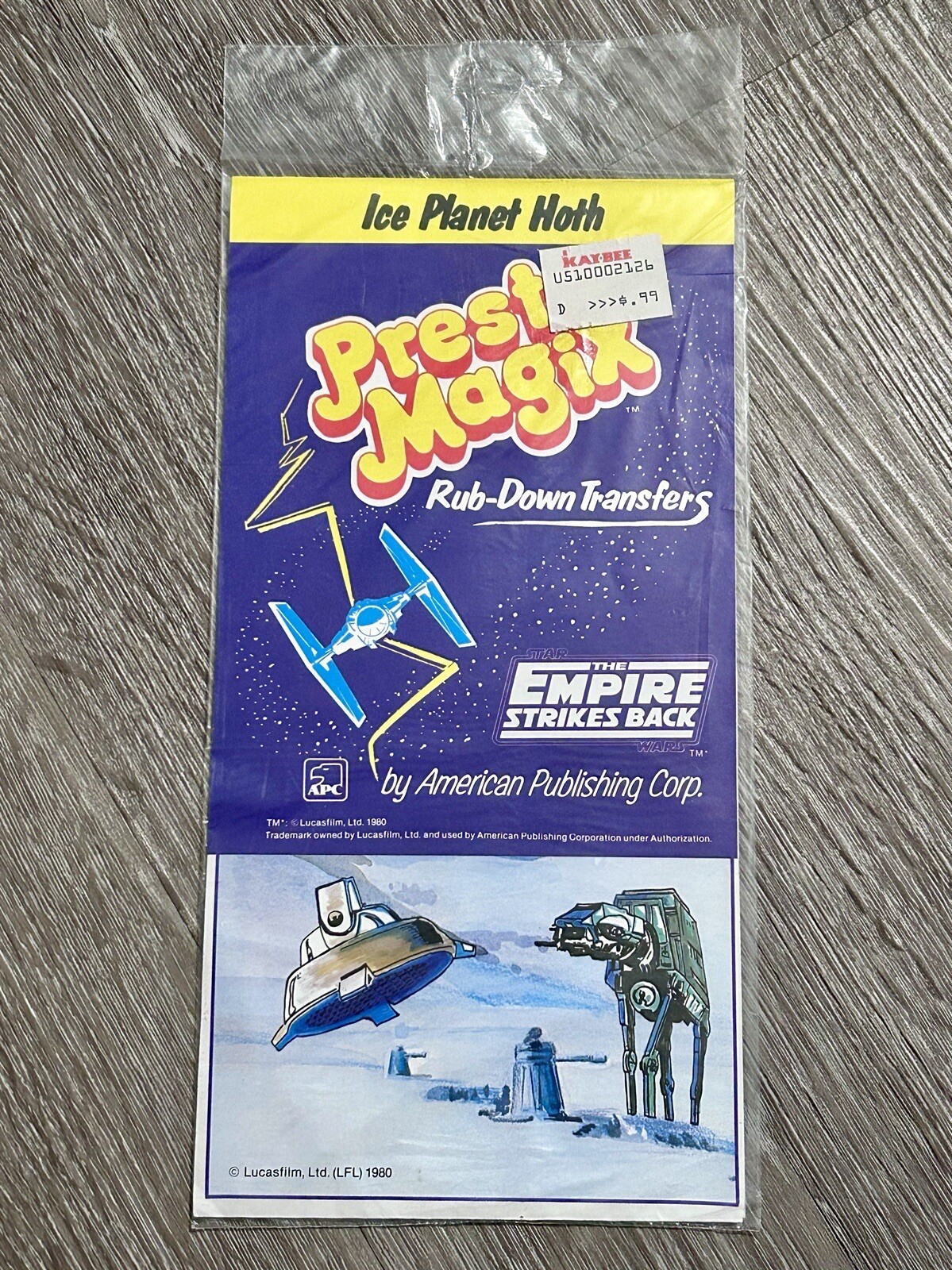 VTG Presto Magix Star Wars the Empire Strikes Back Ice Planet Hoth ...