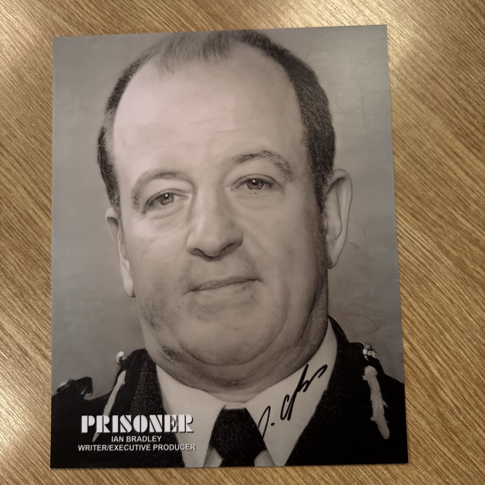 Prisoner Cell Block H Hand Signed 8x10 Ian Bradley (Prisoner writer ...