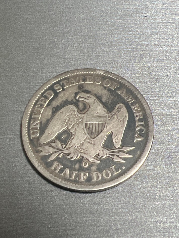 1856-O Seated Liberty Half Dollar #448 | eBay