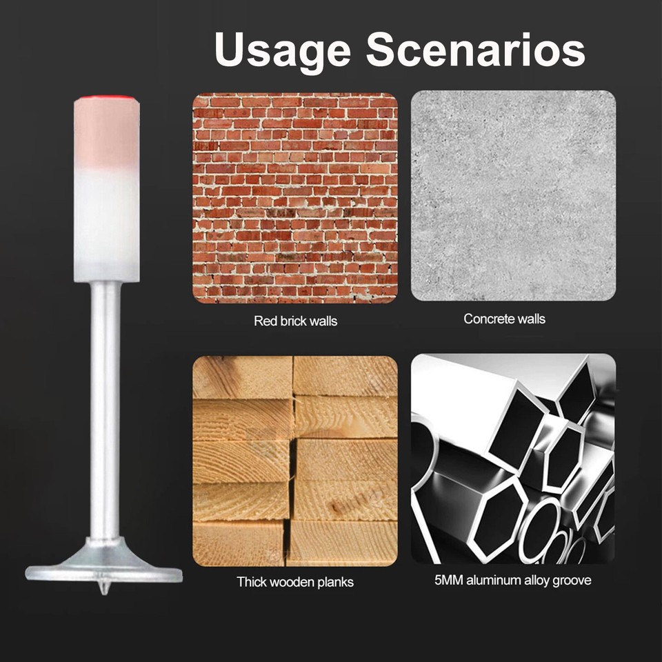 Steel Wall Concrete Nails Rust-resistant Carpentry Dedicated Nailer for ...