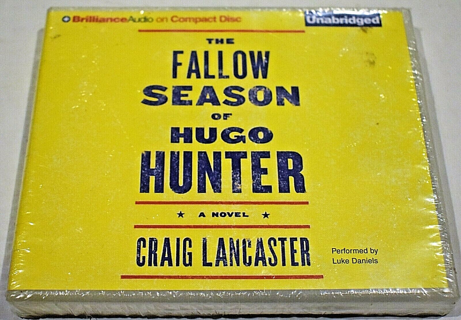 The Fallow Season of Hugo Hunter by Craig Lancaster (2014, Compact Disc ...