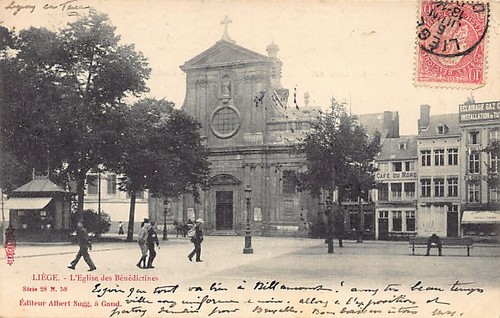 Belgique - LIÈGE - L'église des Bénédictines - Ed. Albert Sugg Série 28 ...