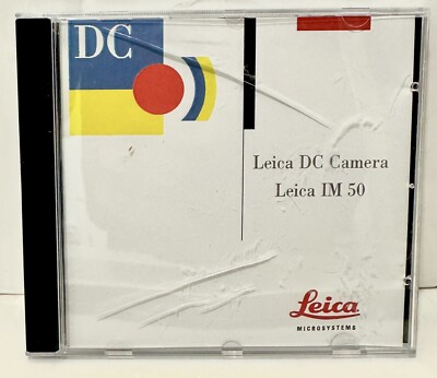 Leica DC Microscope Camera IM 50 CD-ROM Compact Disk Software | eBay