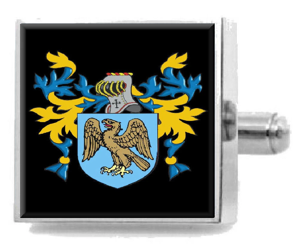 Family Crest Black Background