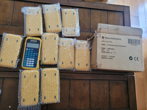 Texas Instruments TI-34 MultiView Scientific Calculator Teacher Pack of ...
