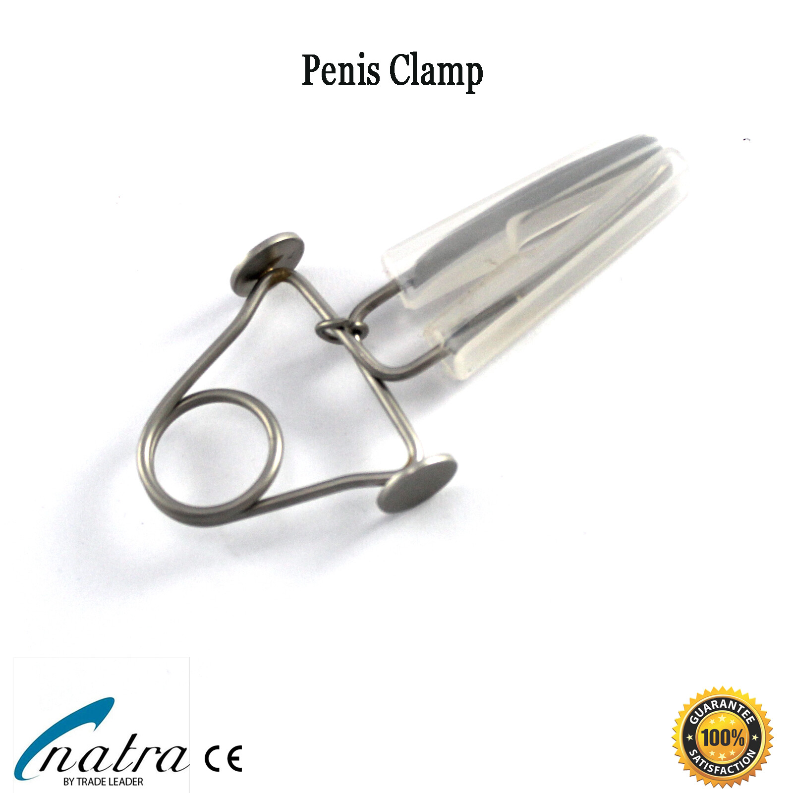 Strauss Penis Clamp male P clamp with rubber pipe grip 10.5 cm NATRA | eBay